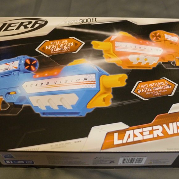 Hasbro | Toys | Nerf Laser Tag 2 Guns Per Box | Poshmark